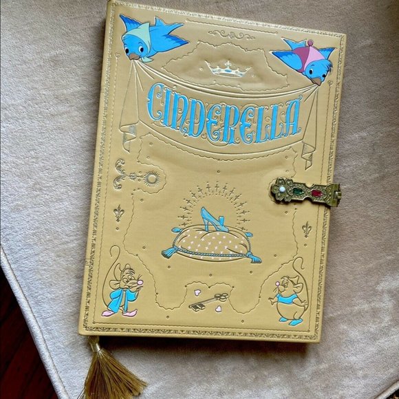 Disney | Accessories | Disney Cinderella Storybook Replica Journal ...